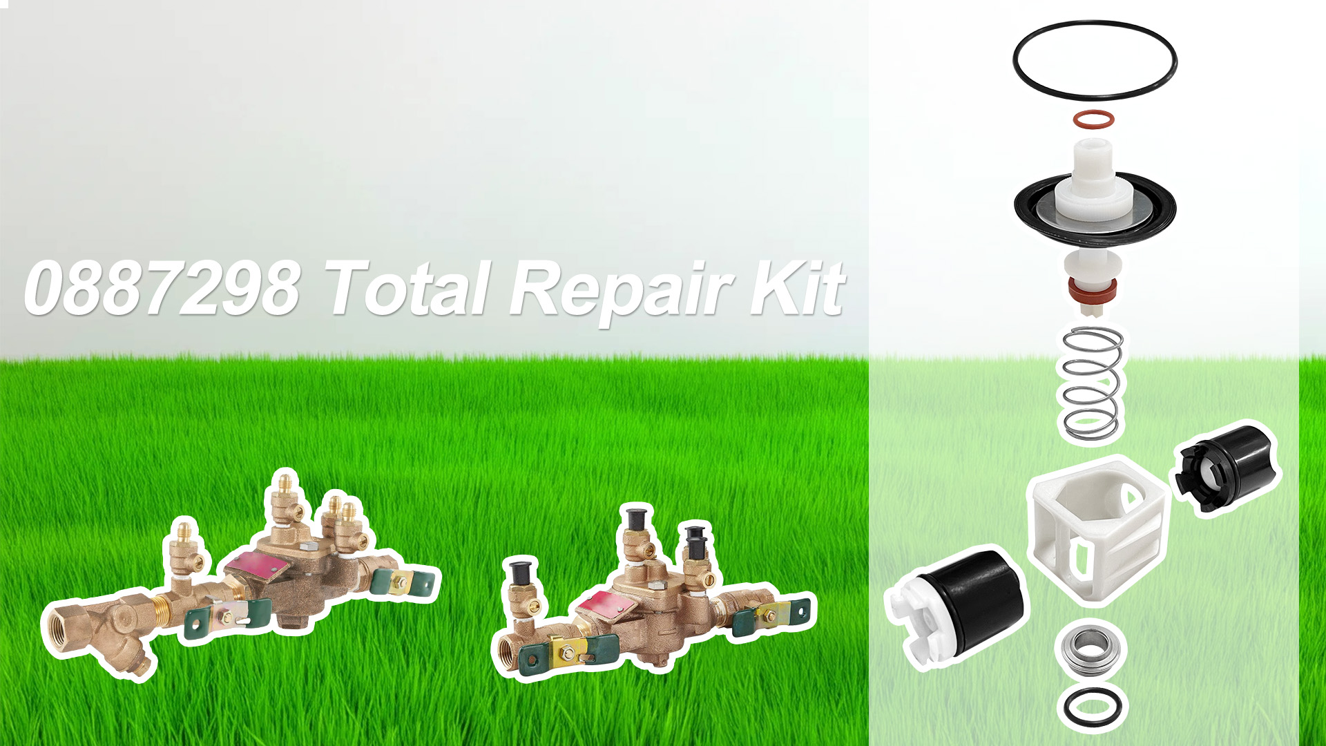 Watts Backflow Preventer Repair Kit 0888527 Total Repair Kit Included ...