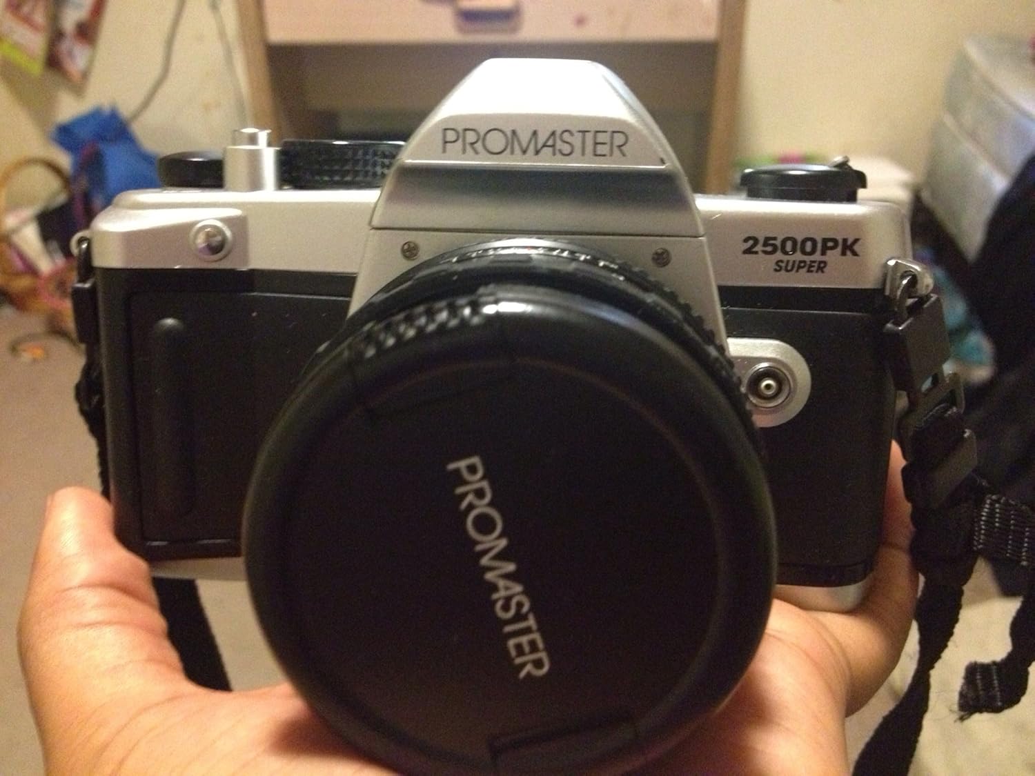 Amazon.com : Promaster 2500PK Super SLR Camera with 50mm 1.7 Lens : Slr ...