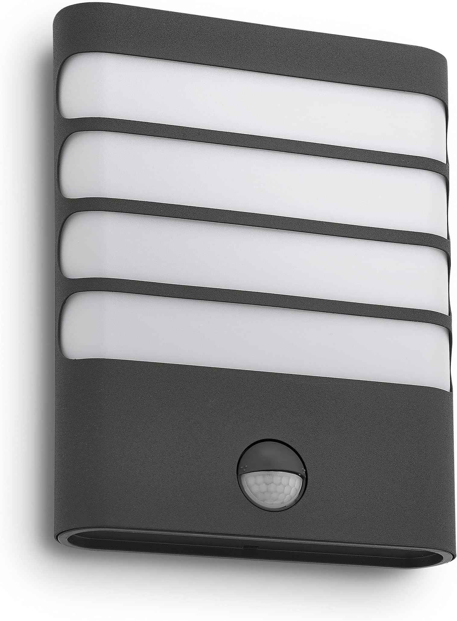 PHILIPS LED Splay Outdoor Wall Light with Motion Sensor [Warm White ...