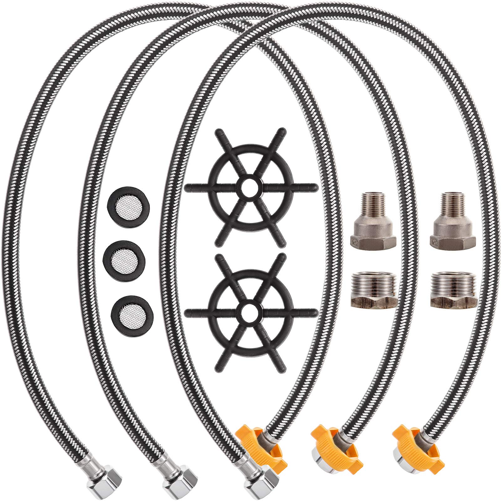 Buy VBENLEM Pitcher Rinser 25.7x8.6-Inch, Espresso Rinser with Double ...