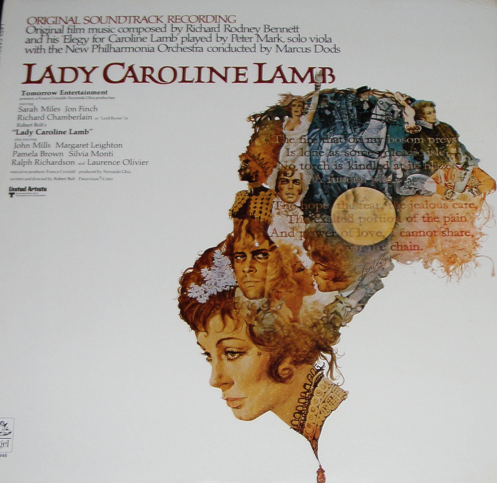 LADY CAROLINE LAMB (ORIGINAL SOUNDTRACK LP, 1972) - Amazon.com Music