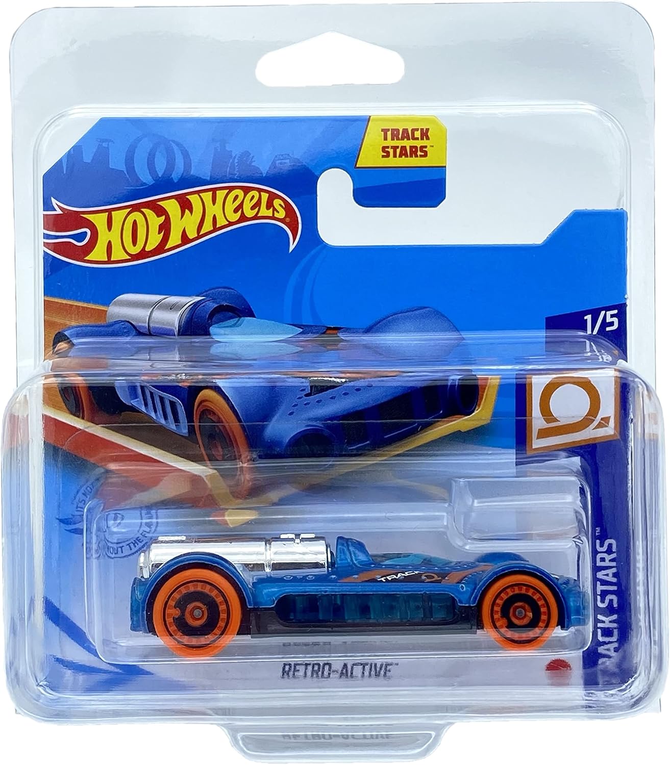 Hot Wheels Retro-Active (Blue) 1/5 Track Stars 2021 – 29/250 (Short ...