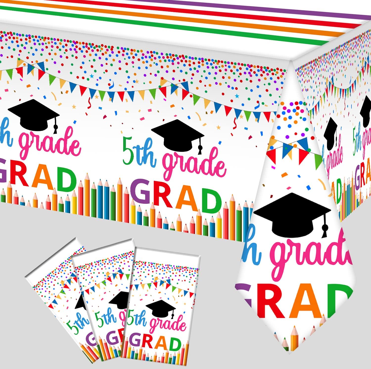 Amazon 5TH Grade Graduation Tablecloth 2024 Plastic 54 x108 5TH amazon-5th-grade-graduation-tablecloth-2024-plastic-54-x108-5th