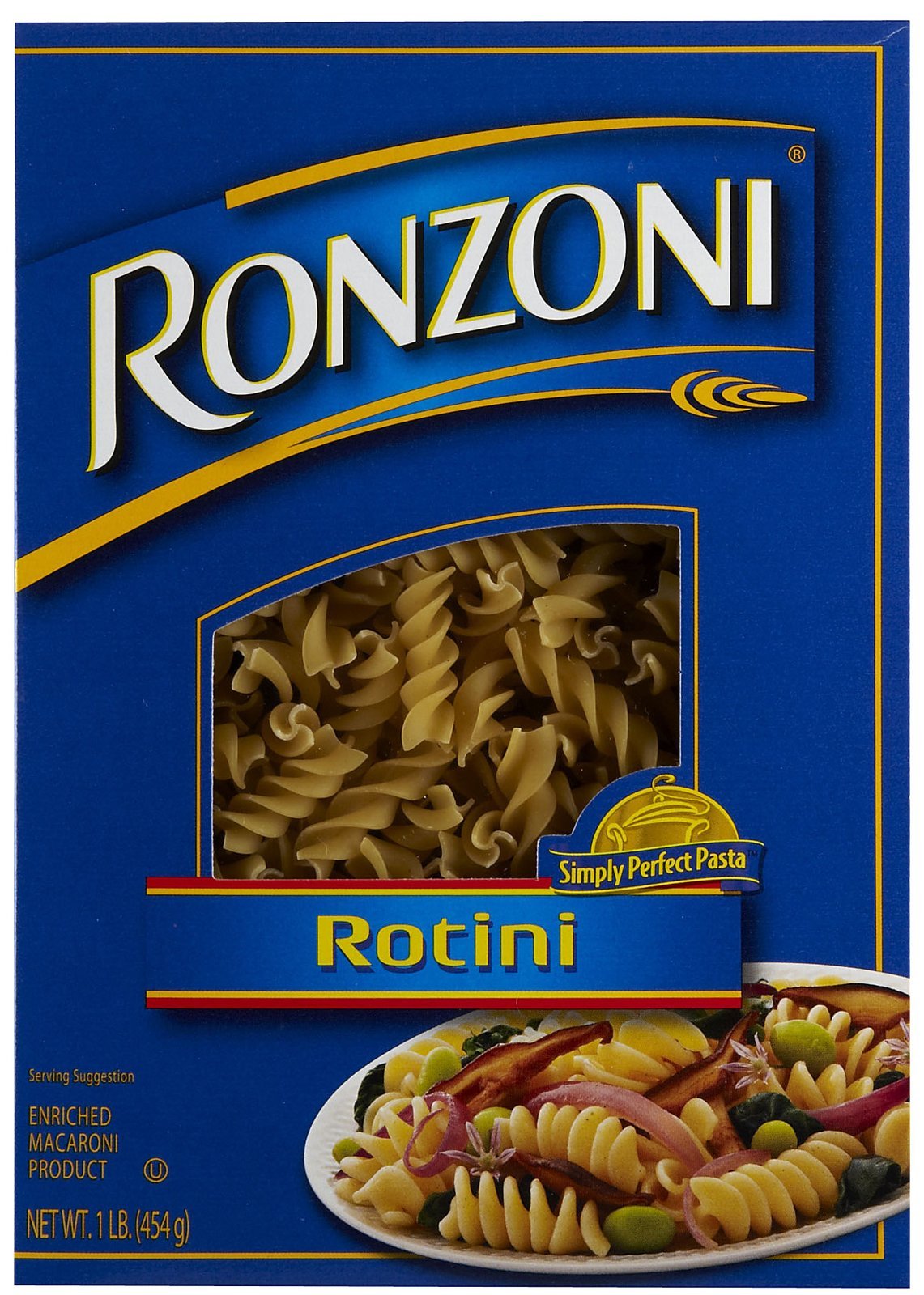 Amazon.com : Ronzoni Rotini Pasta 16 oz : Grocery & Gourmet Food