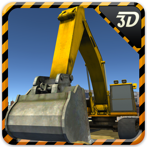 Schwere Baumaschinen Sand Bagger Kran Simulator:Amazon.de:Appstore for ...
