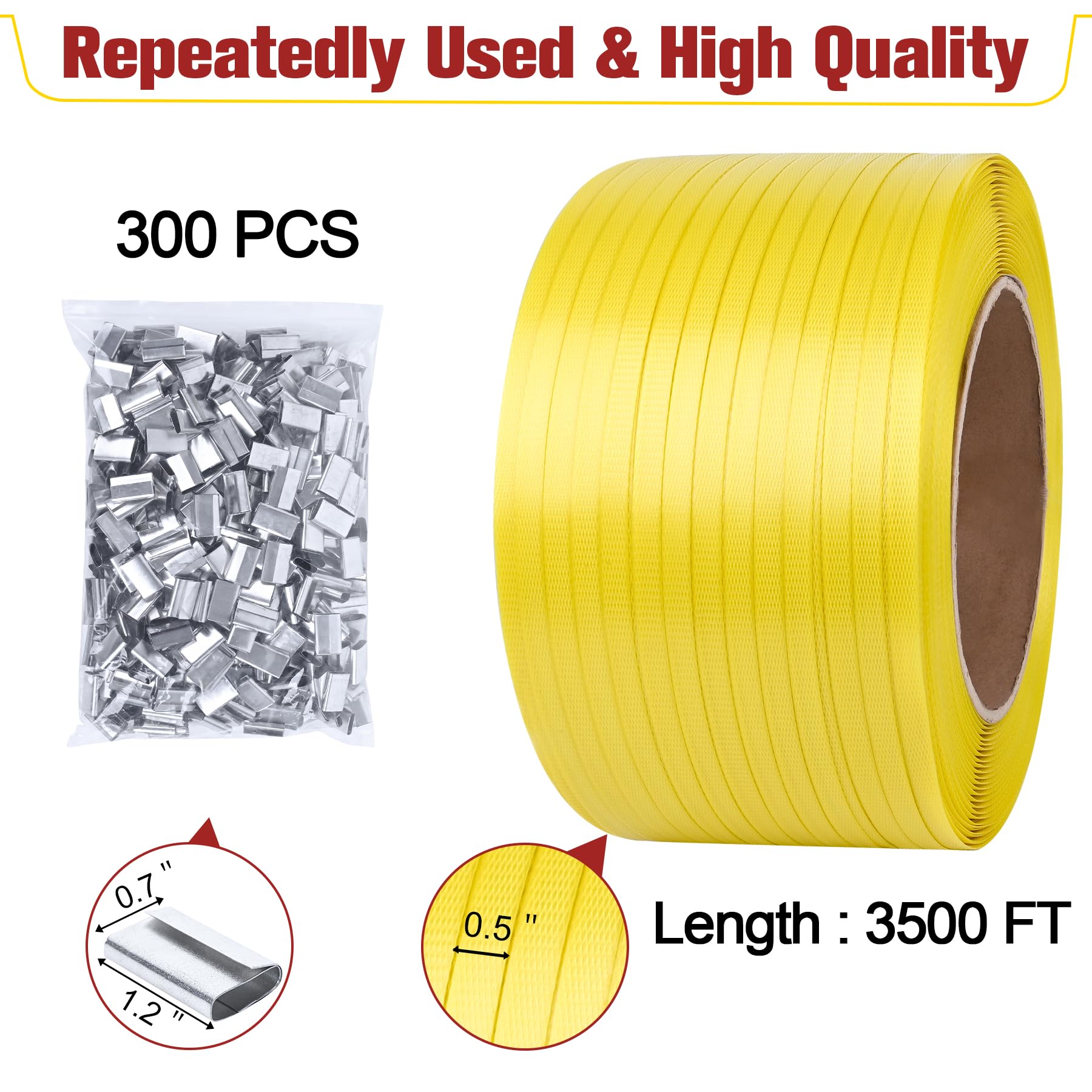 Snapklik.com : MYFAMIREA Heavy Duty Banding Strapping Kit