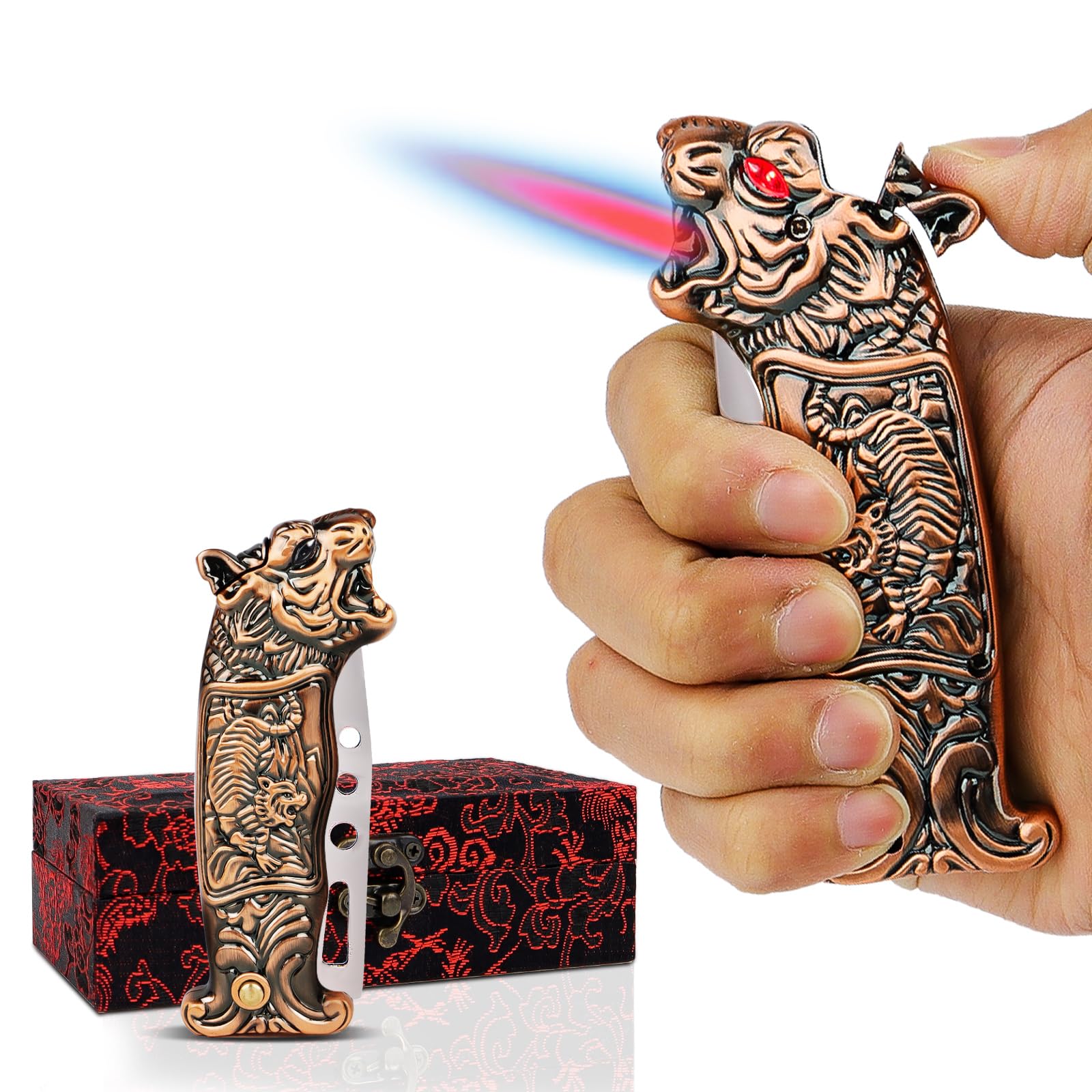 Amazon.com: Torch Cool Lighters with Jet Flame, Box for Christmas ...