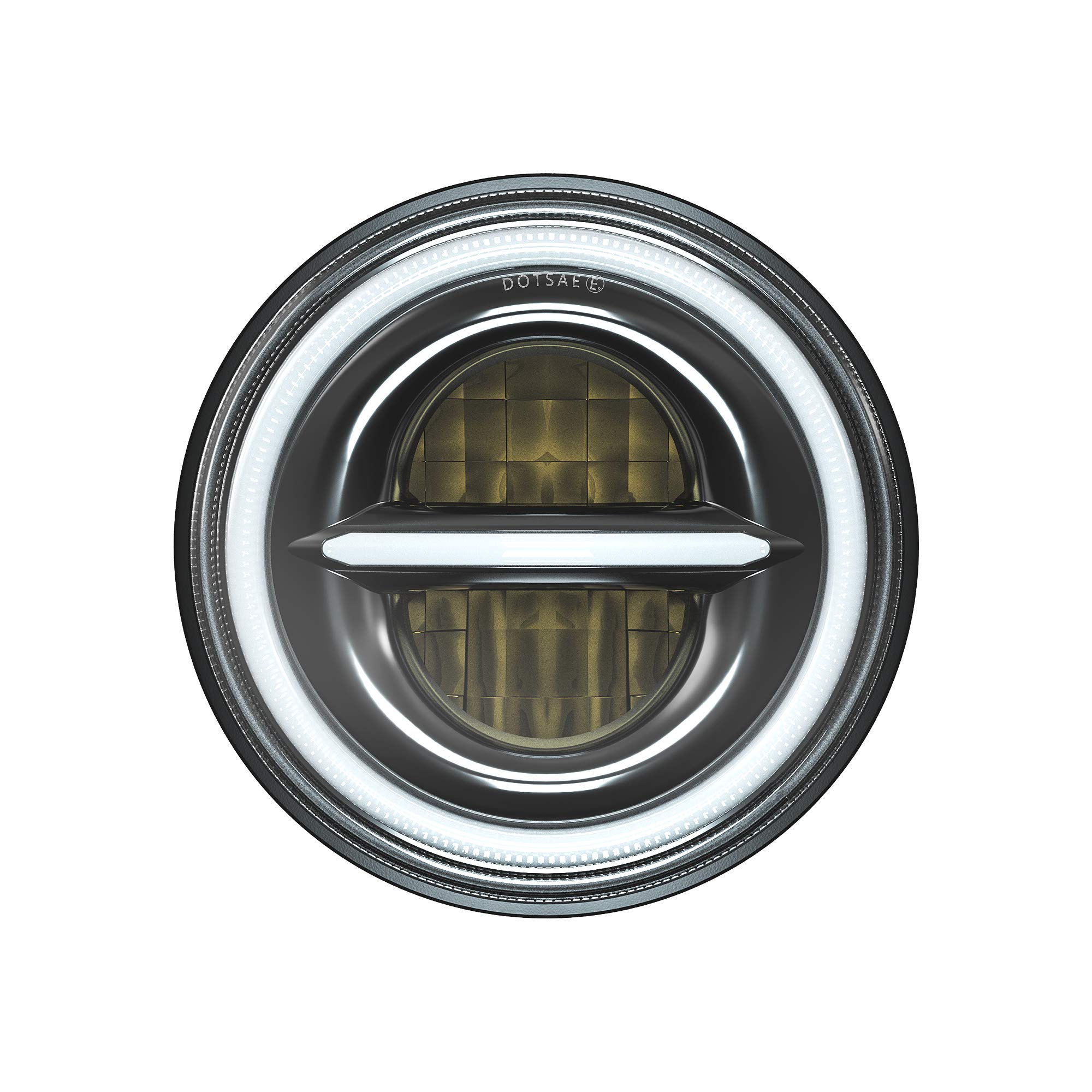 Buy MONDEVIEW 7 Inch LED Headlights DOT E-Mark Approved 70W 18000LM ...