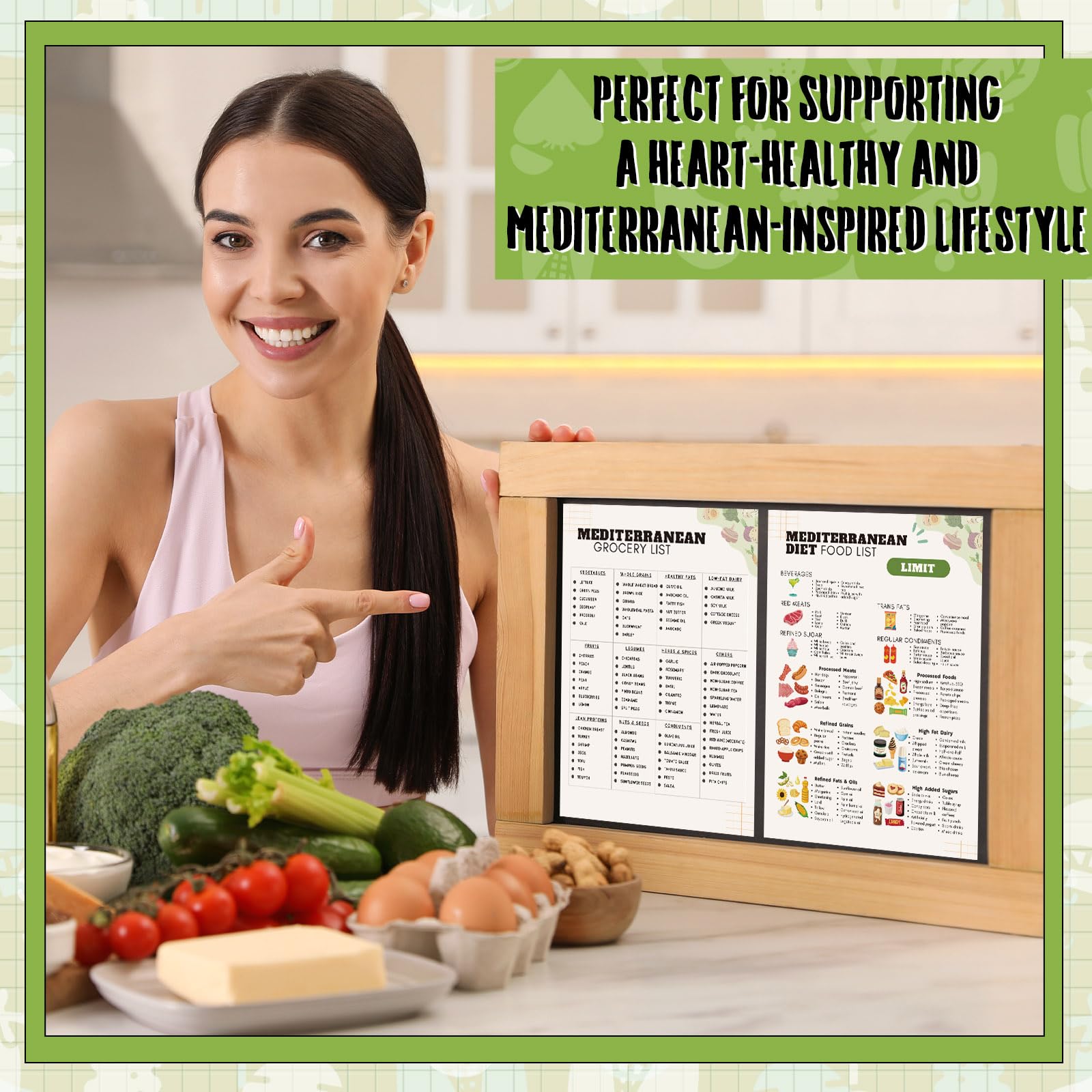 Snapklik.com : 12 Pcs Mediterranean Diet Meal Plan Mediterranean Food ...