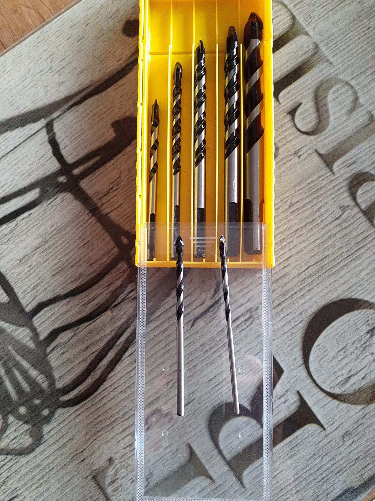 ZFYQ Foret Carrelage, Lot de 7 Forets Multi-matériaux pour Carrelage ...