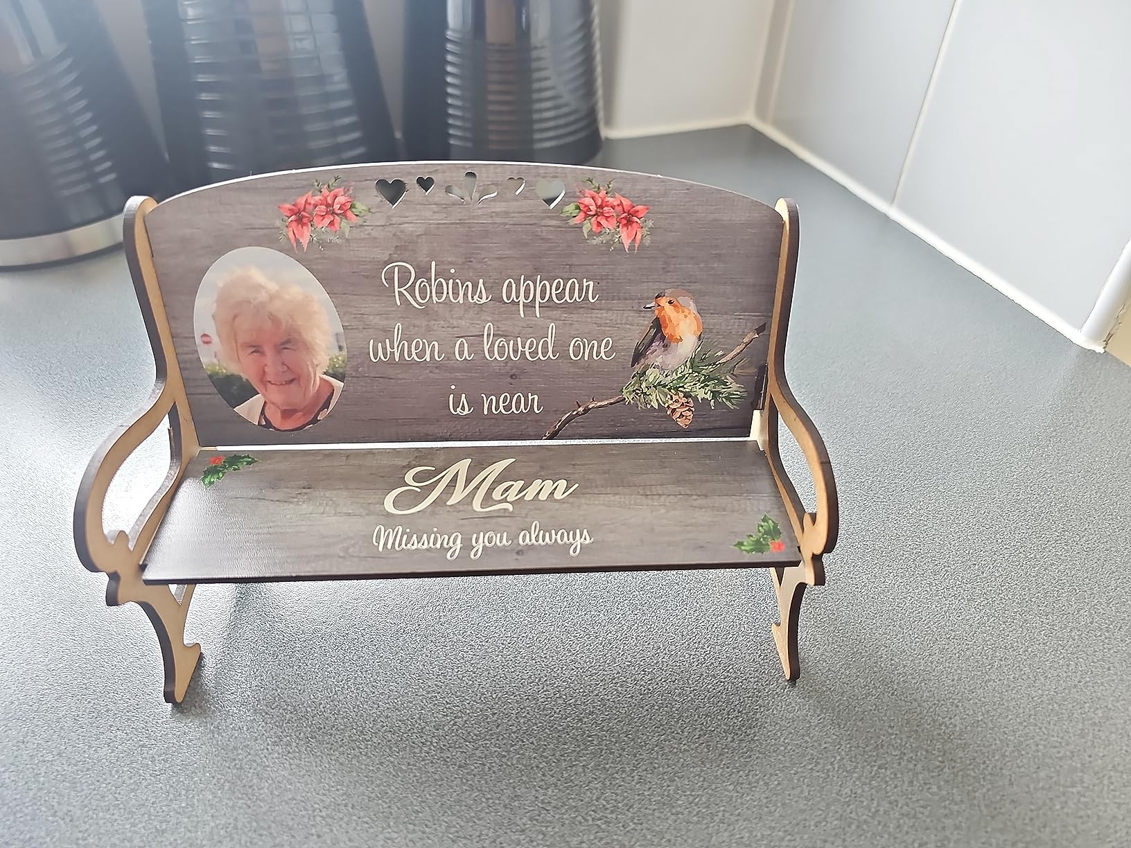 Pixie's Gifts Memorial Bench - A Place of Tranquil Remembrance for Our ...