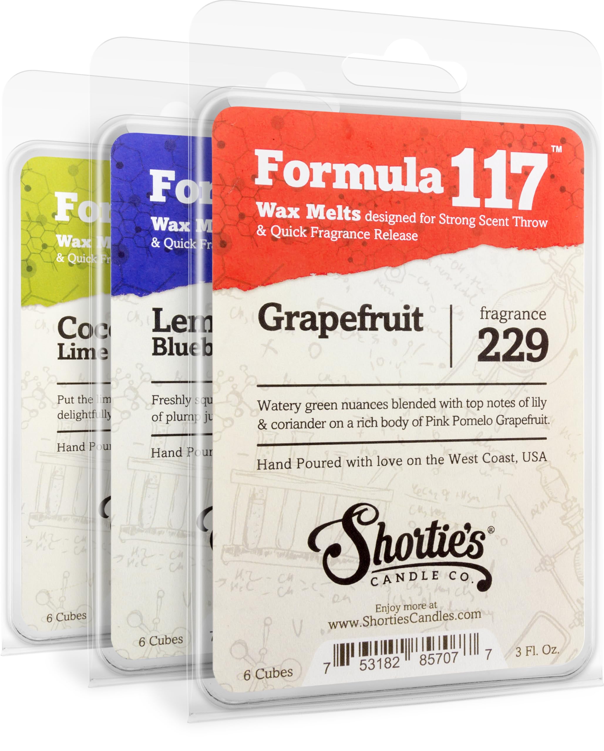 Snapklik.com : Shorties CANDLE CO Fruit&Berry Wax Melts Variety Pack ...