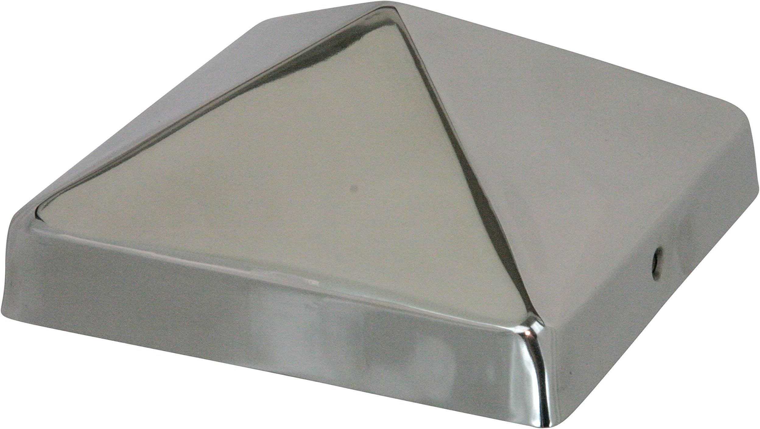 Amazon.com: 6x6 Stainless Steel Pyramid Post Cap by Captiva - Extended ...
