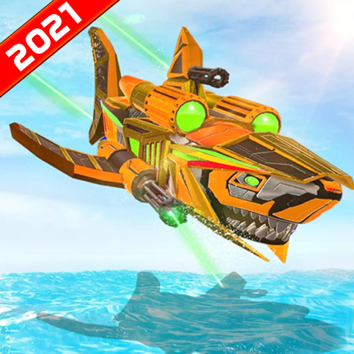 Furious Wild Shark Transform Robot Submarine Attack Simulator: Ultimate ...