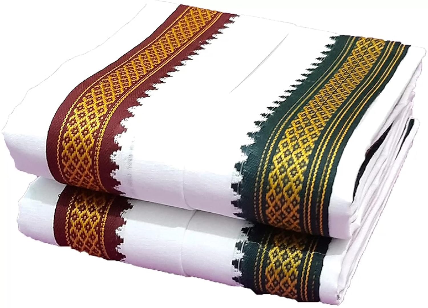 Cotton Zone Pure Cotton Handloom Super Soft White Color Gamcha - with ...