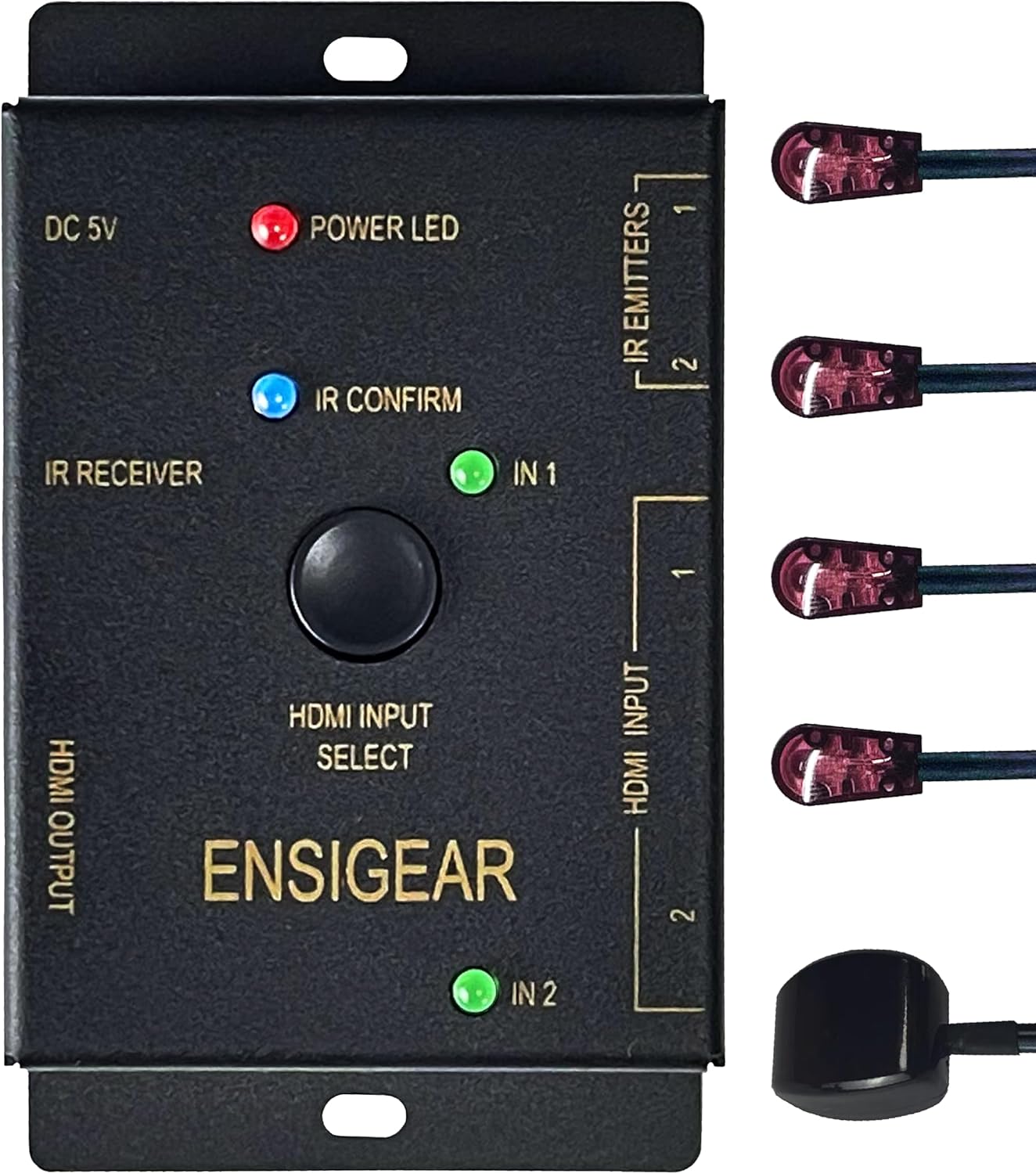 Amazon.com: ENSIGEAR IR Repeater Kit, ir Repeater System，IR Remote ...