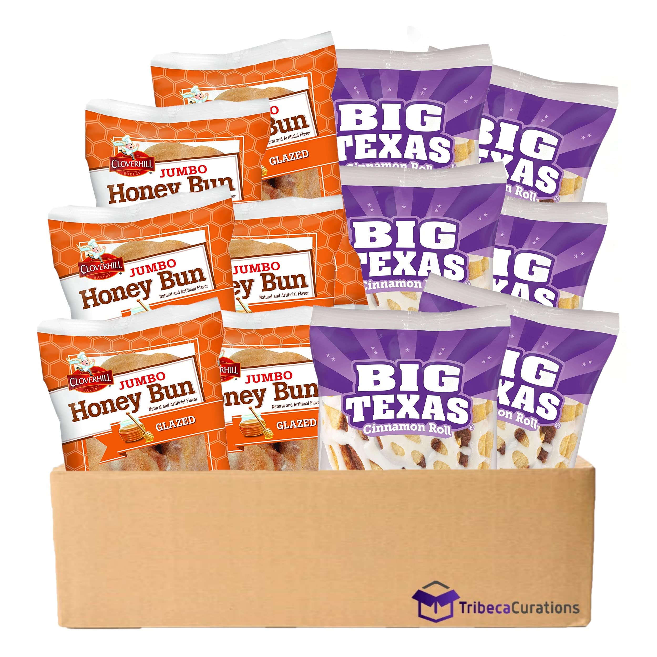 Buy Tribeca Curations | Cloverhill Jumbo Glazed Honey Bun & Big Texas ...