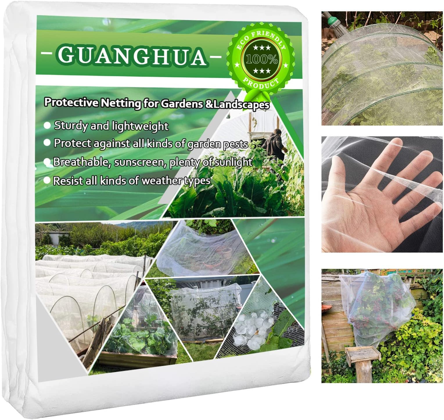 Amazon.com: 10x20Ft Mosquito Bug Insect Bird Fine Mesh Net Barrier ...