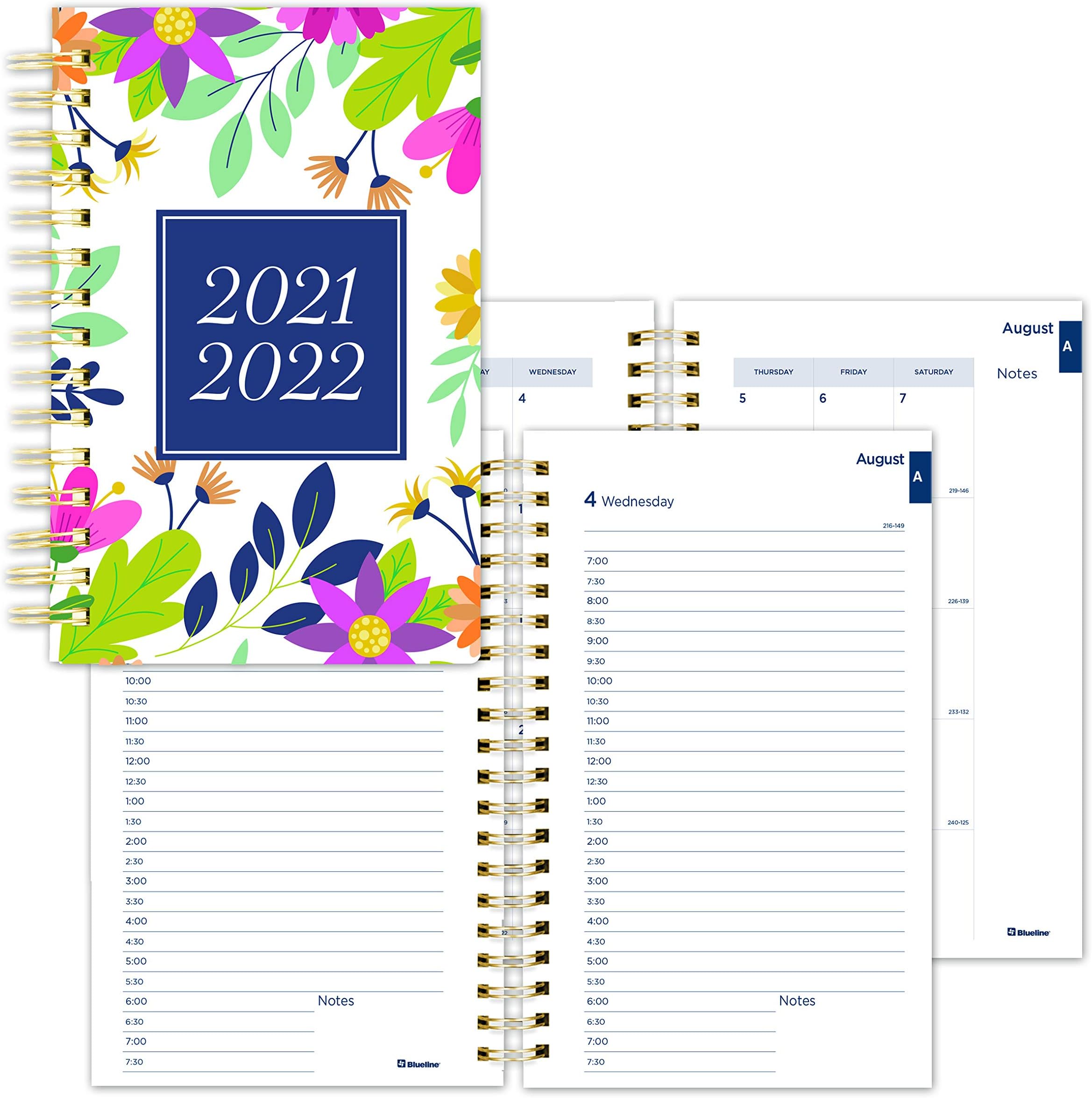 Amazon.com : Blueline Essential Academic Monthly Planner, 14 Months ...