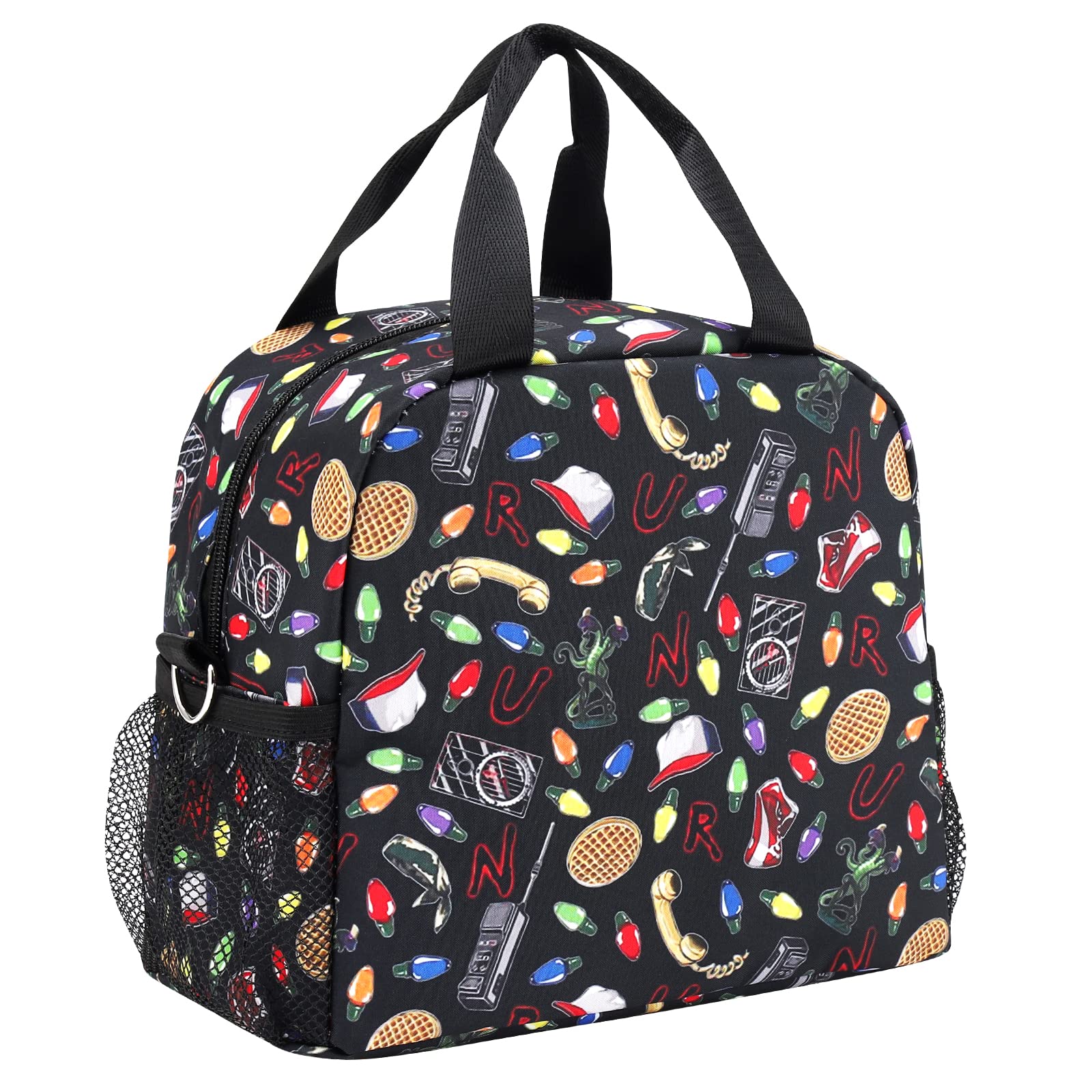 NIGEER Stranger Lunch Bag Things Lunch Box Leakproof Cooler Lunch Box ...