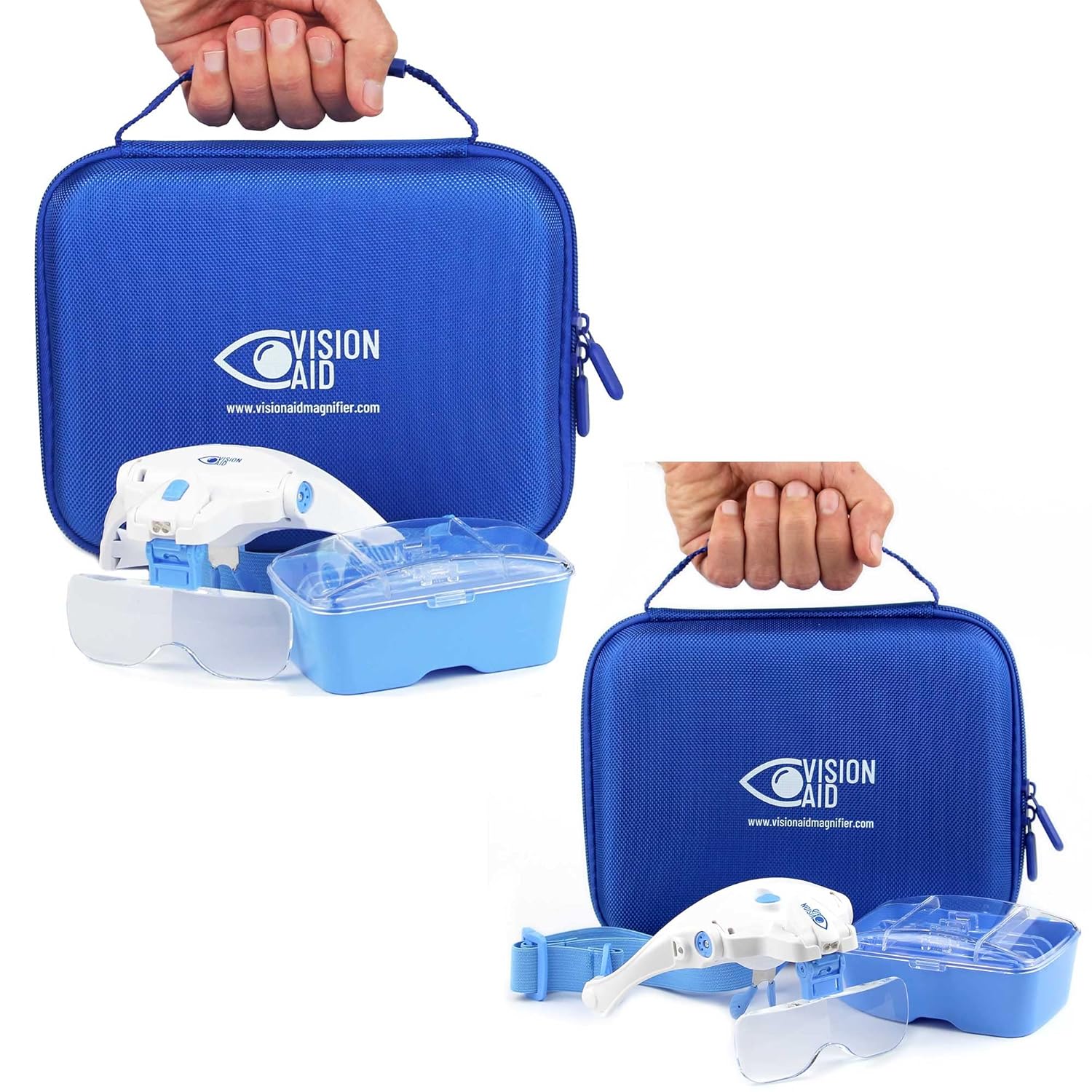 Amazon.com: 1 Battery + 1 USB Version of Blue Vision Aid Magnifier with ...