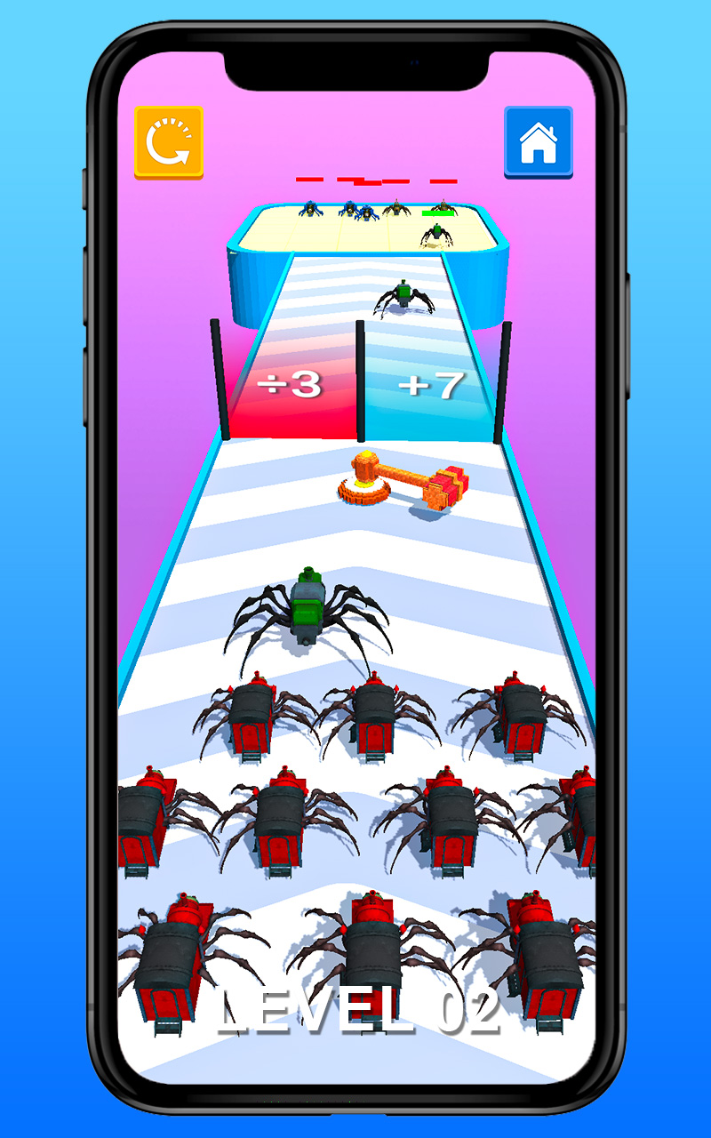 Merge Battle Monster Squad Rush! Monster Mutant Fight Fusion Master ...