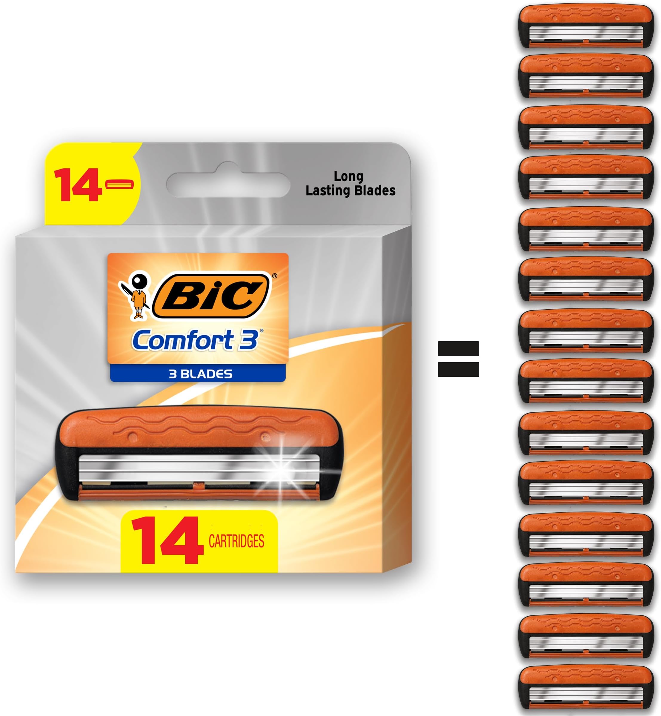 Amazon.com: BIC Flex5 Hybrid 5 Blade Razor Refills, 4 Count ...