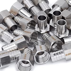 LTWFITTING Stainless Steel 316 BSP Fitting Coupler/Adapter 3/4-Inch ...