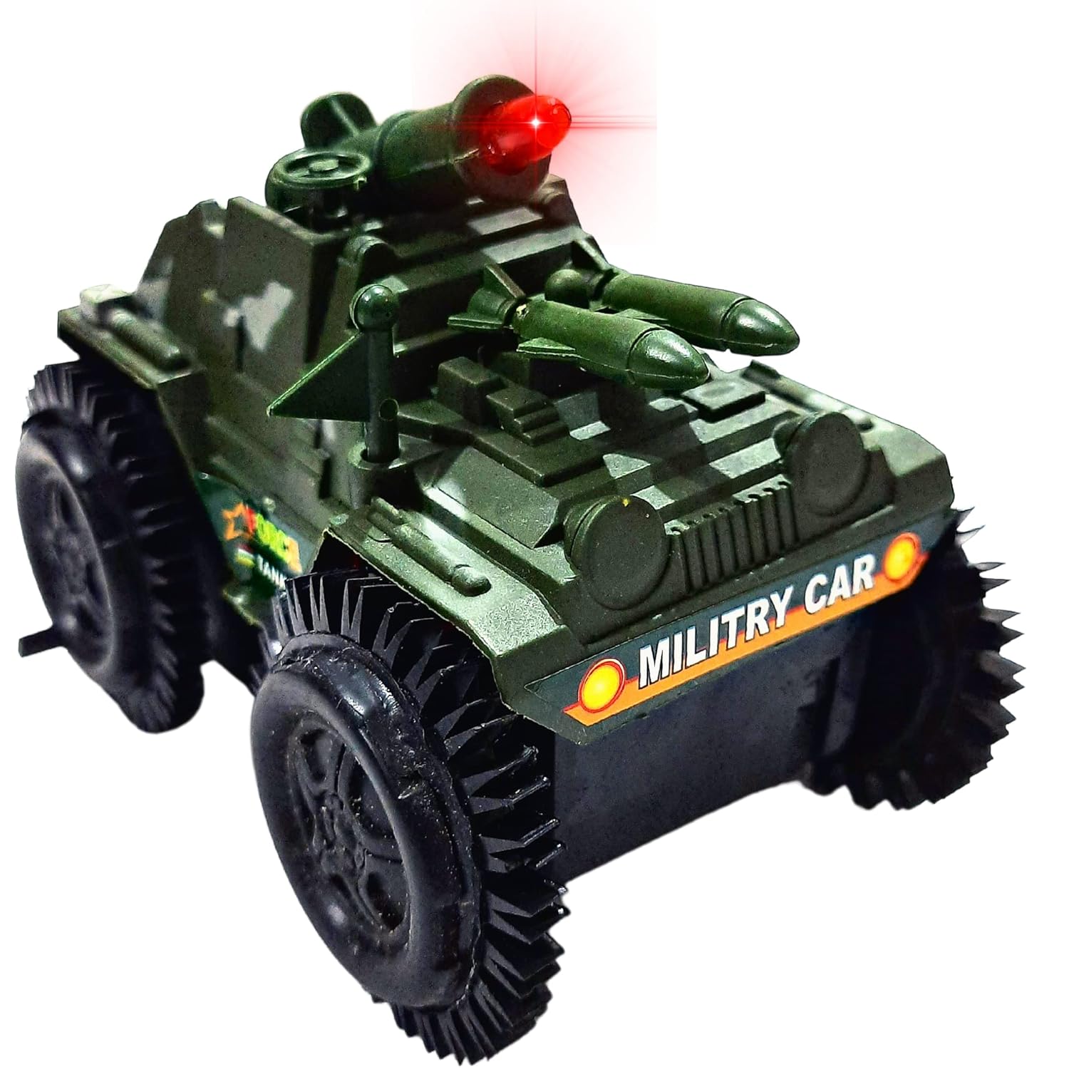 Kart In Box | Army Tank Toy for Kids | Battery Operated Mini Tumbling ...