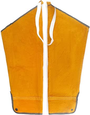 Amazon.com: QWORK Leather Welding Sleeves, Heat & Flame Resistant Work ...