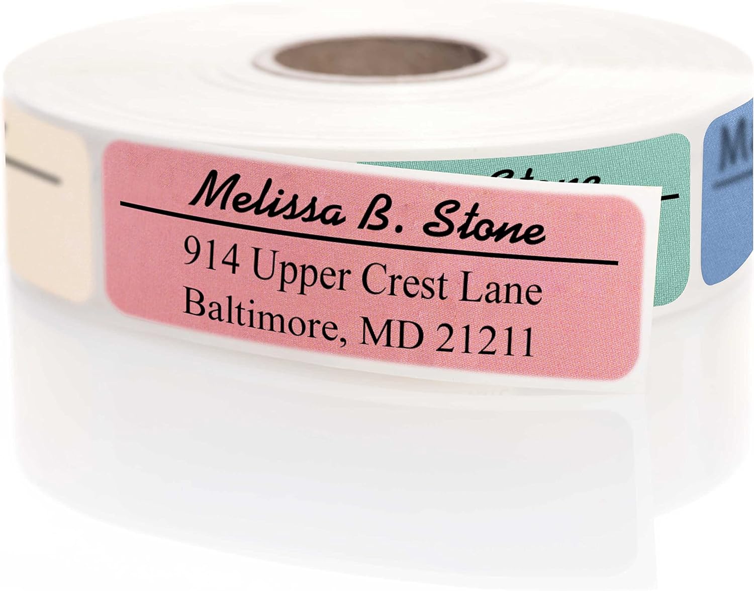 Amazon.com : Modern Classic Rolled Return Address Labels with Elegant ...