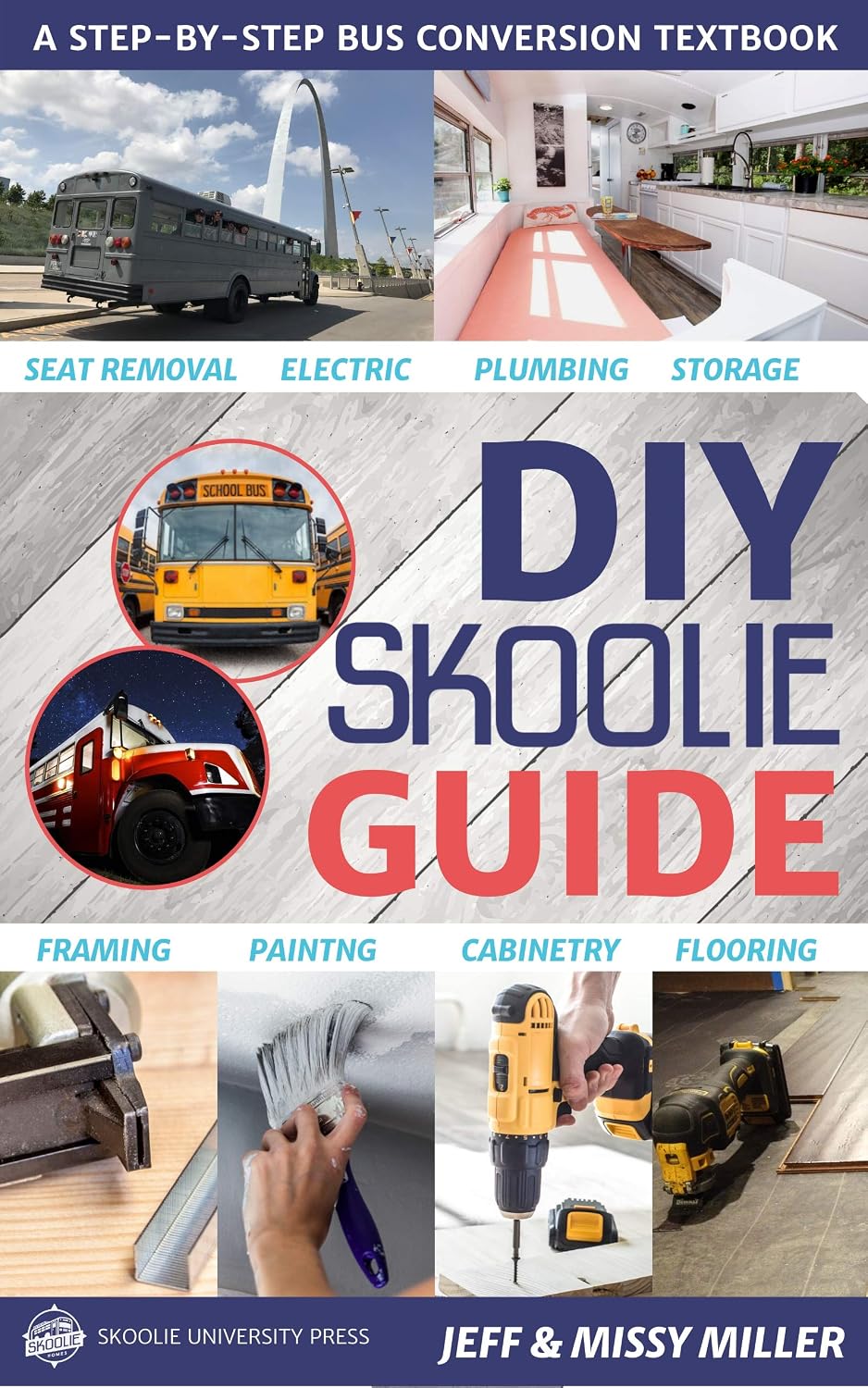 Amazon.com: DIY Skoolie Guide: A Step-By-Step Bus Conversion Textbook ...