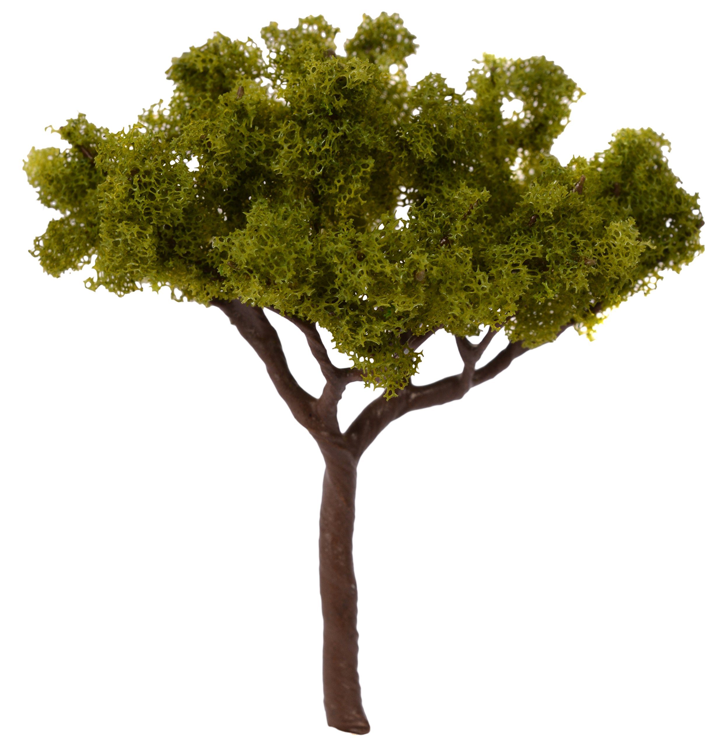 MJMODELS Architectural Miniature Tree, Green (40 mm, Pack of 10 ...