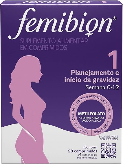 Multivitamínico Femibion 1 Planejamento e Início da Gravidez 28 ...