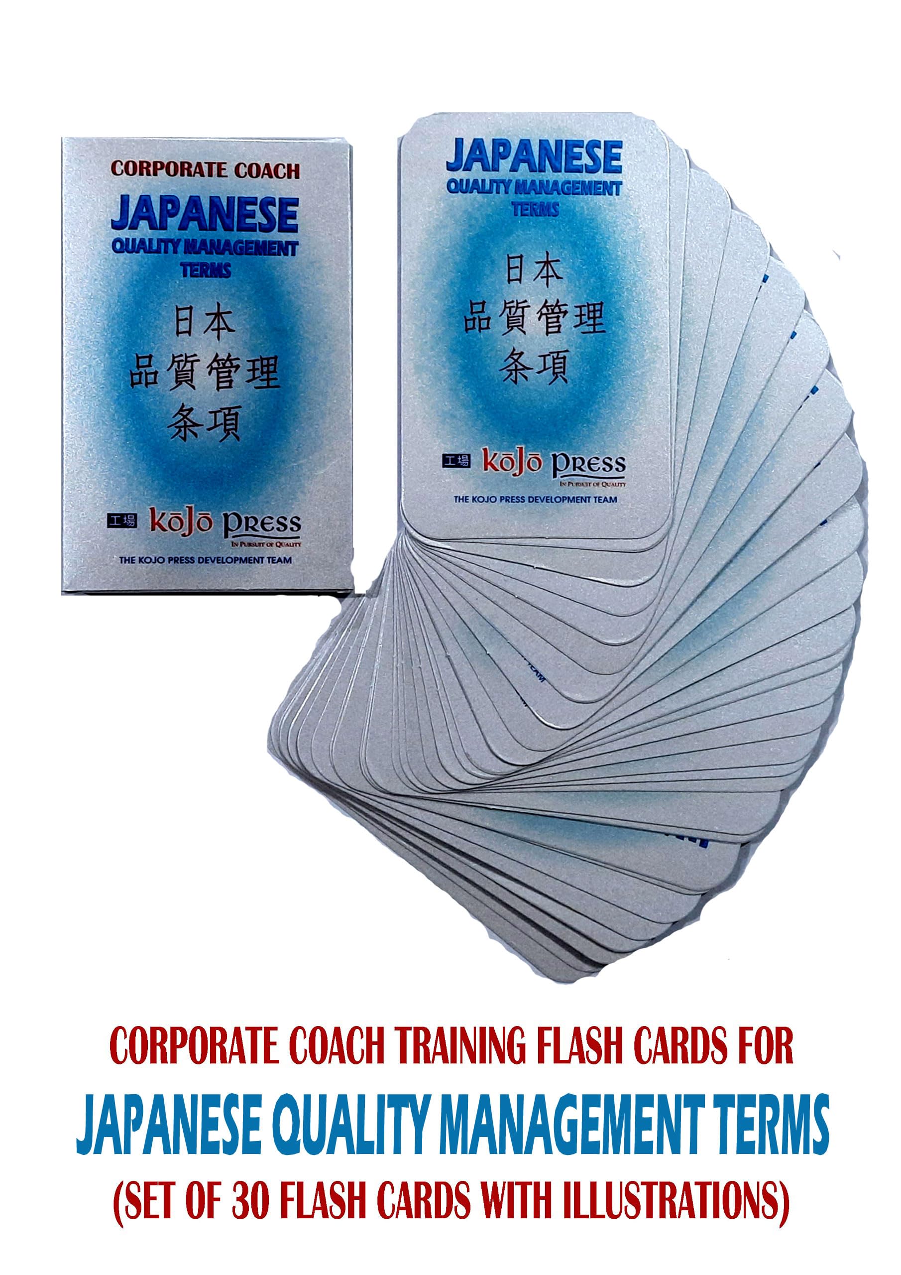 Corporate Coach - Training Flash Cards for Japanese Quality Management ...