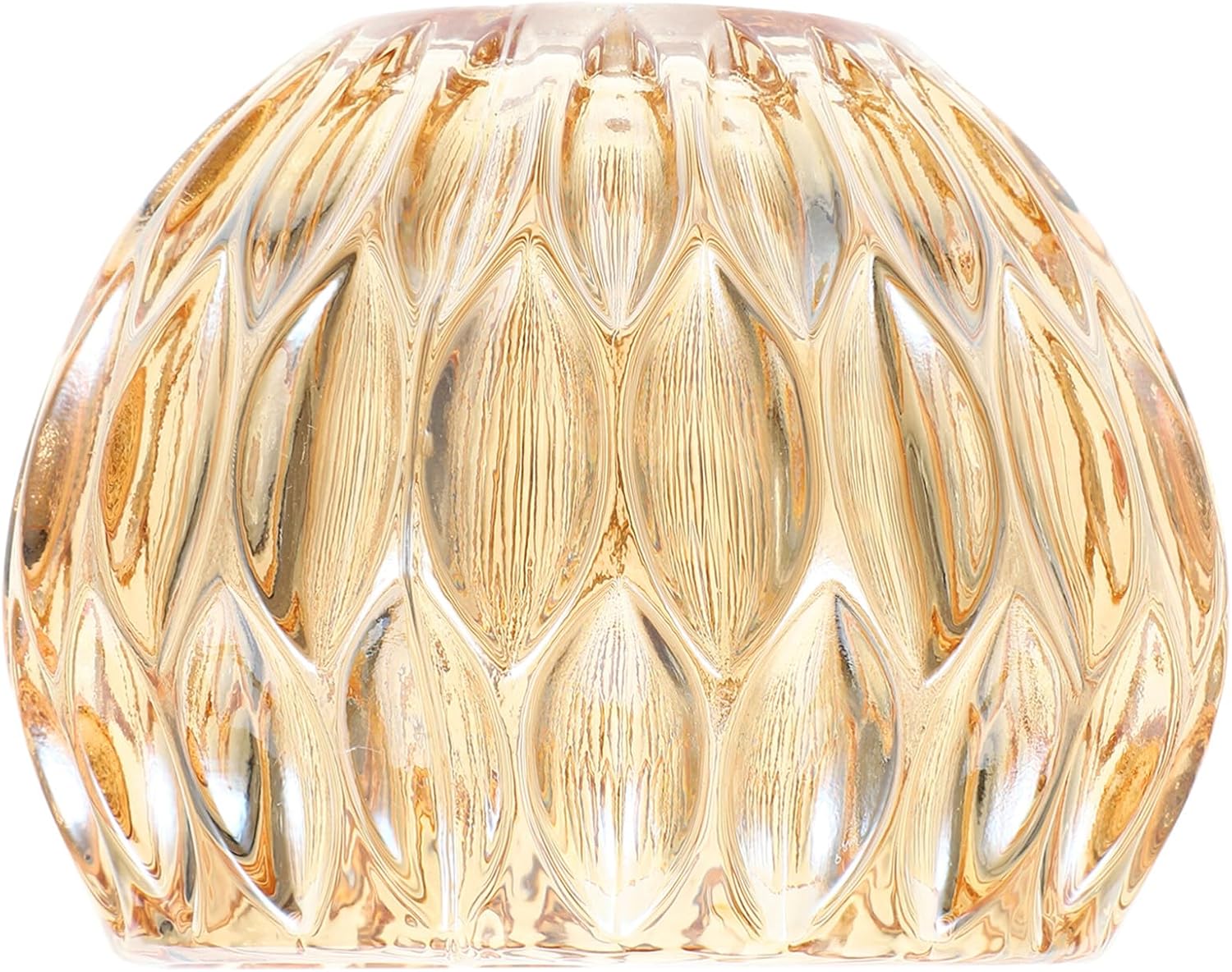 Luxshiny Round Sphere Glass Globes for Light Fixtures Replacement Globe ...