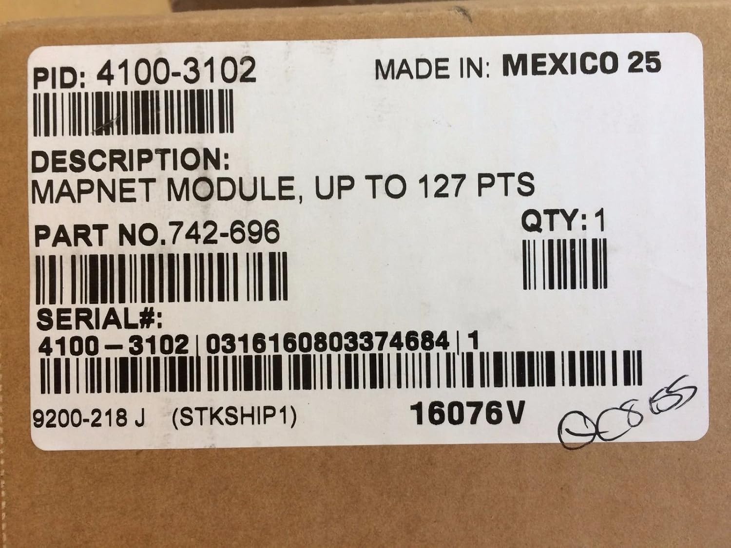 Simplex 4100-3102 MAPNET II Module 127 Points - - Amazon.com