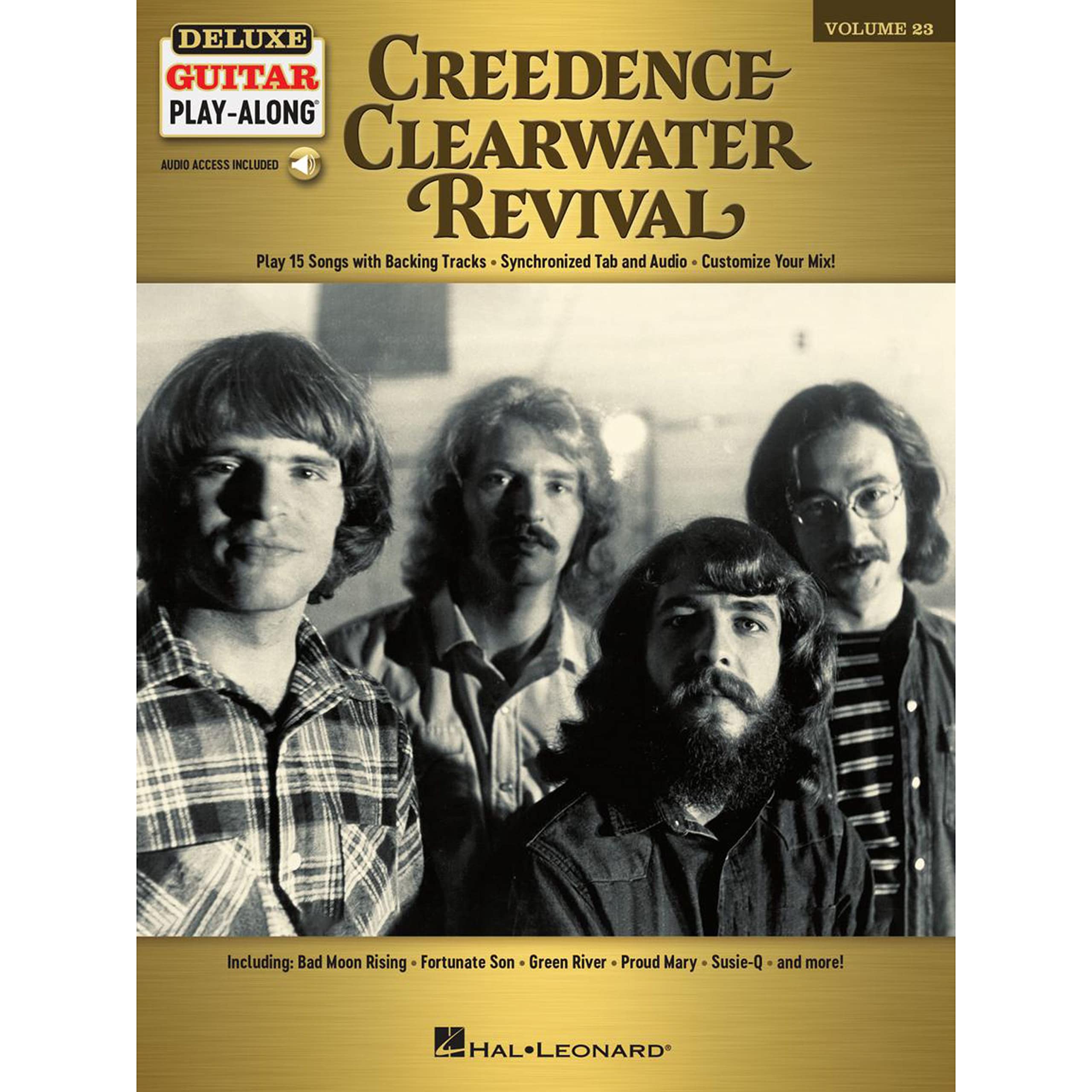 Creedence Clearwater Revival. Deluxe Guitar Play-Along Vol. 23. Book ...