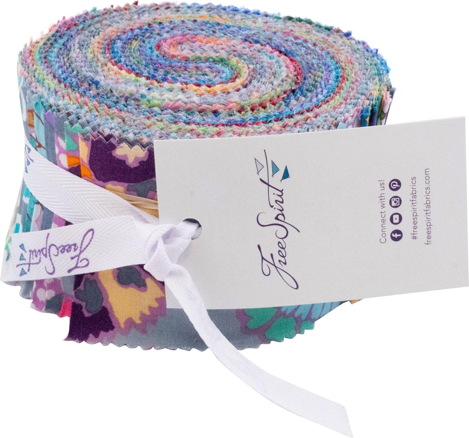 Amazon.com: Kaffe Fassett Collective February 2023 Lighter Design Roll 40 2.5-inch Strips Jelly ...