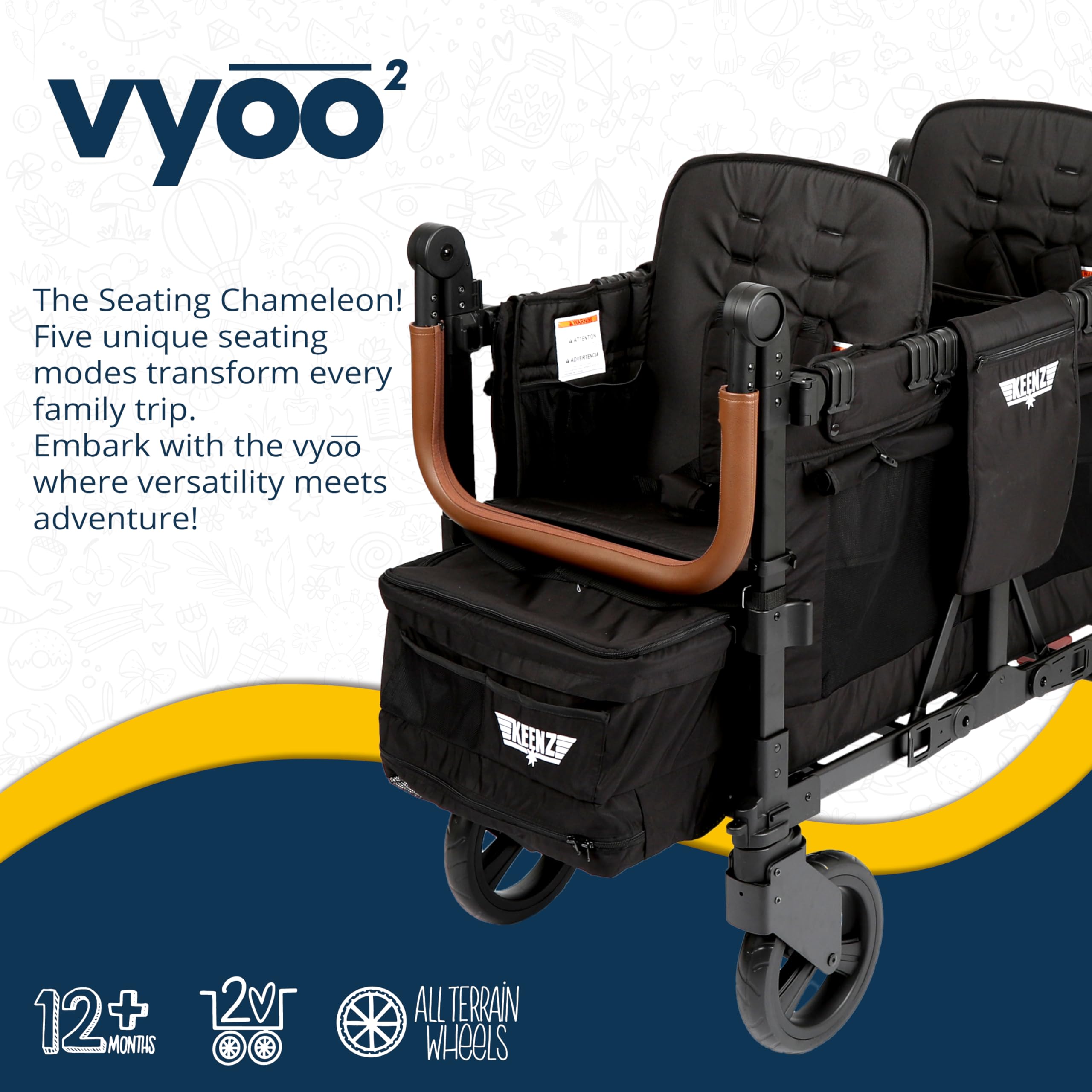 Snapklik.com : Keenz VYOO Stroller Wagon