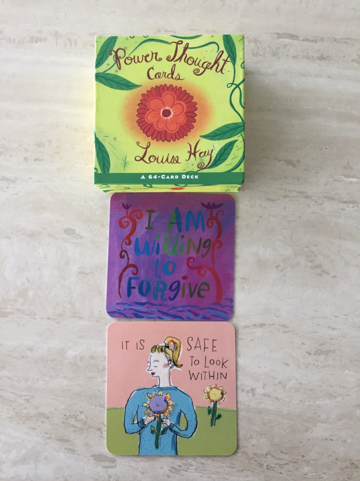 Power Thought Cards: 64 Positive Affirmation Cards for Self-Love ...