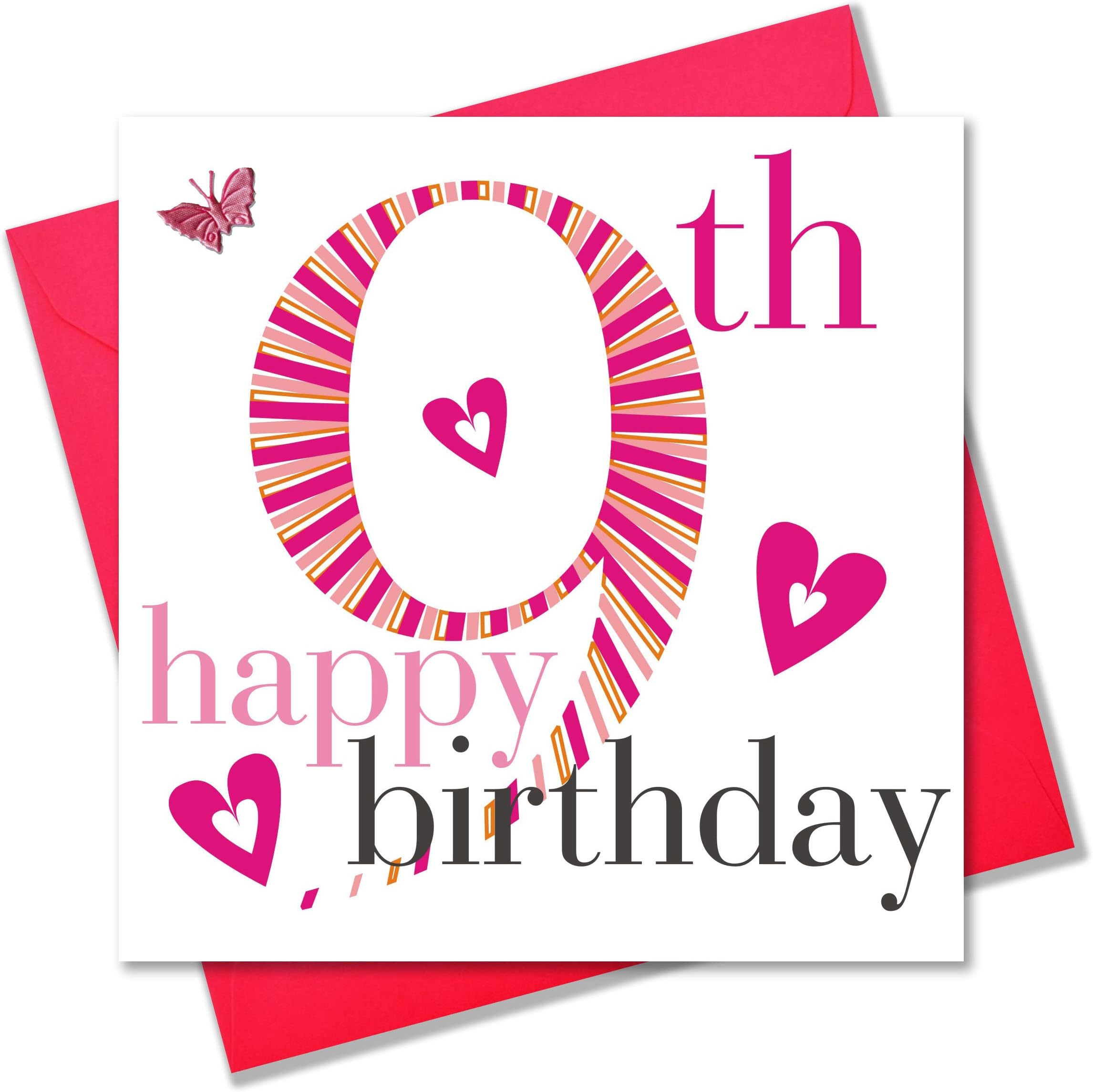 Claire Giles Ages Age 9 Girl Birthday Card, AGE09G : Amazon.co.uk ...