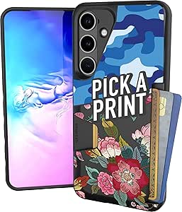 Amazon.com: Smartish Galaxy S24 Plus Wallet Case - Wallet Slayer Vol. 1 [Slim + Protective ...