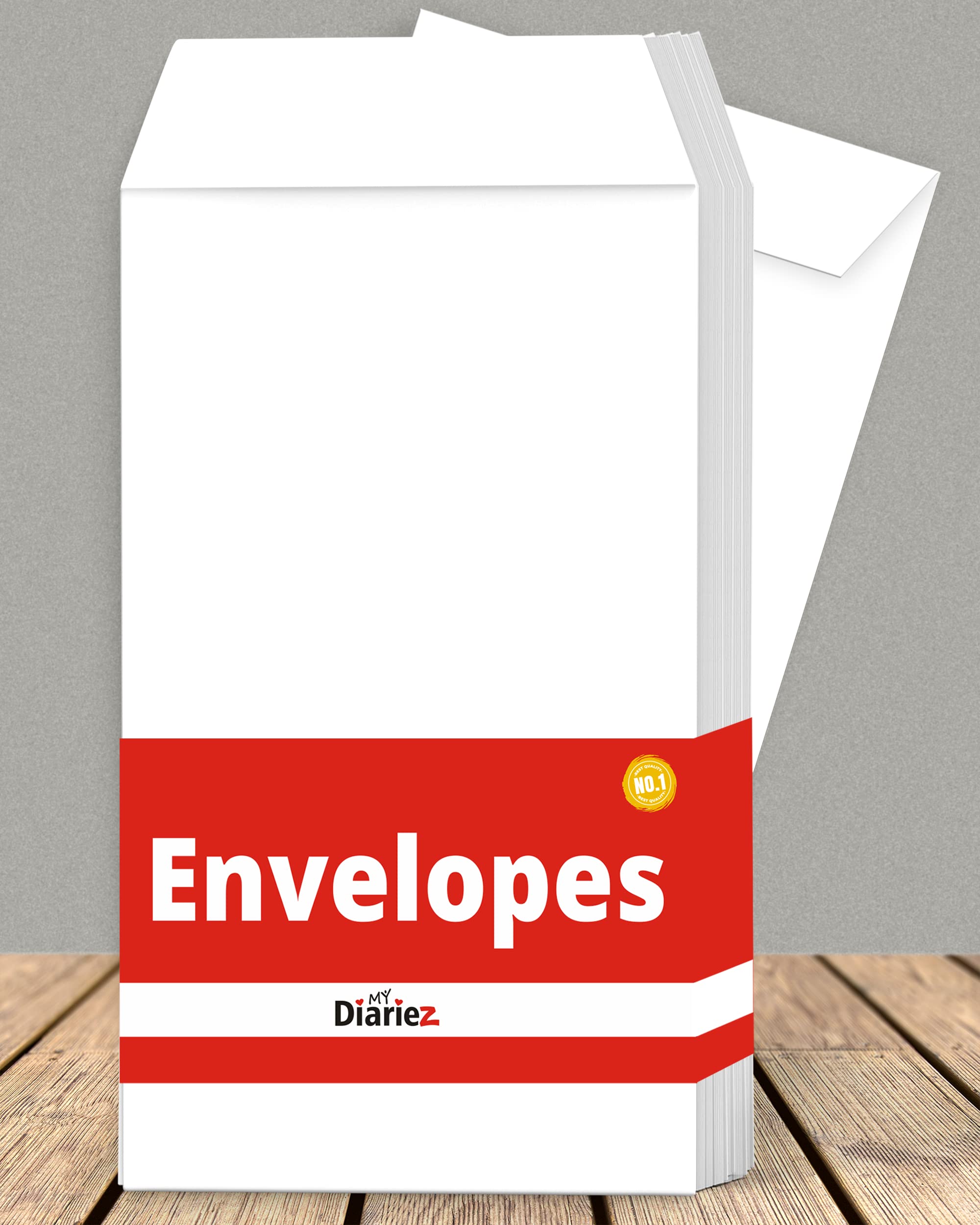 My Diariez White Envelopes Cheque Size Paper Envelopes Thickness 100 ...