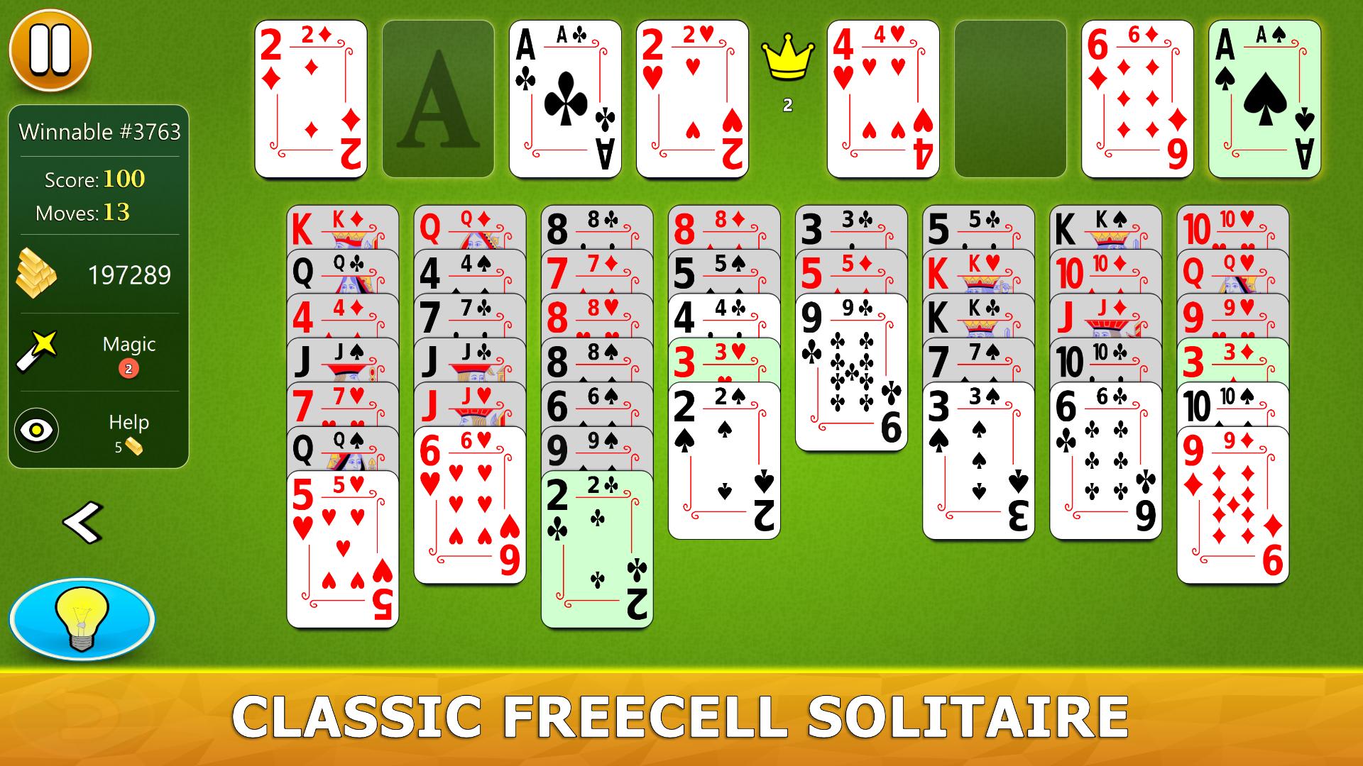 Freecell Solitaire Speel FreeCell Solitaire En Ontspan Met Dit Gratis