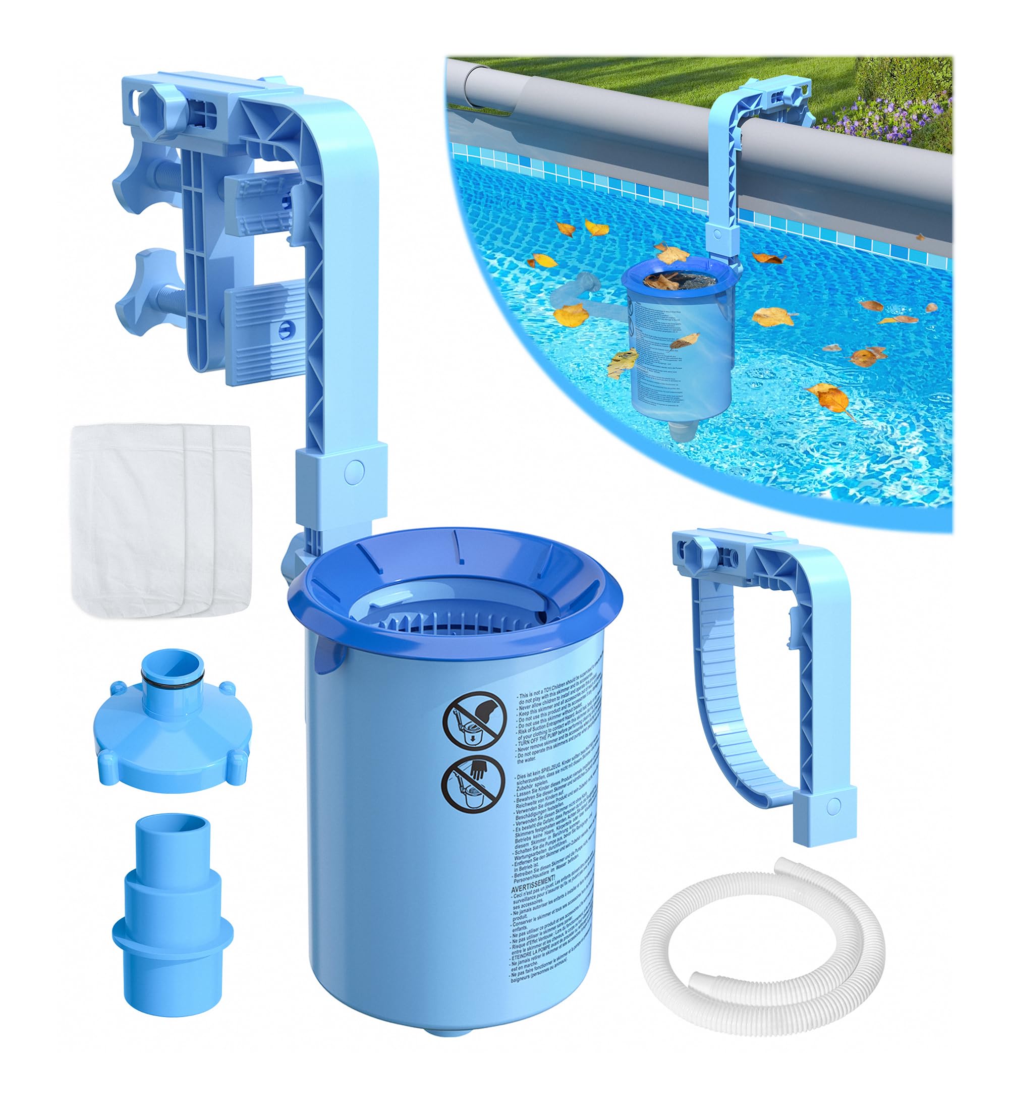 7 Best Floating Pool Skimmer | Less Netting, More Swimming