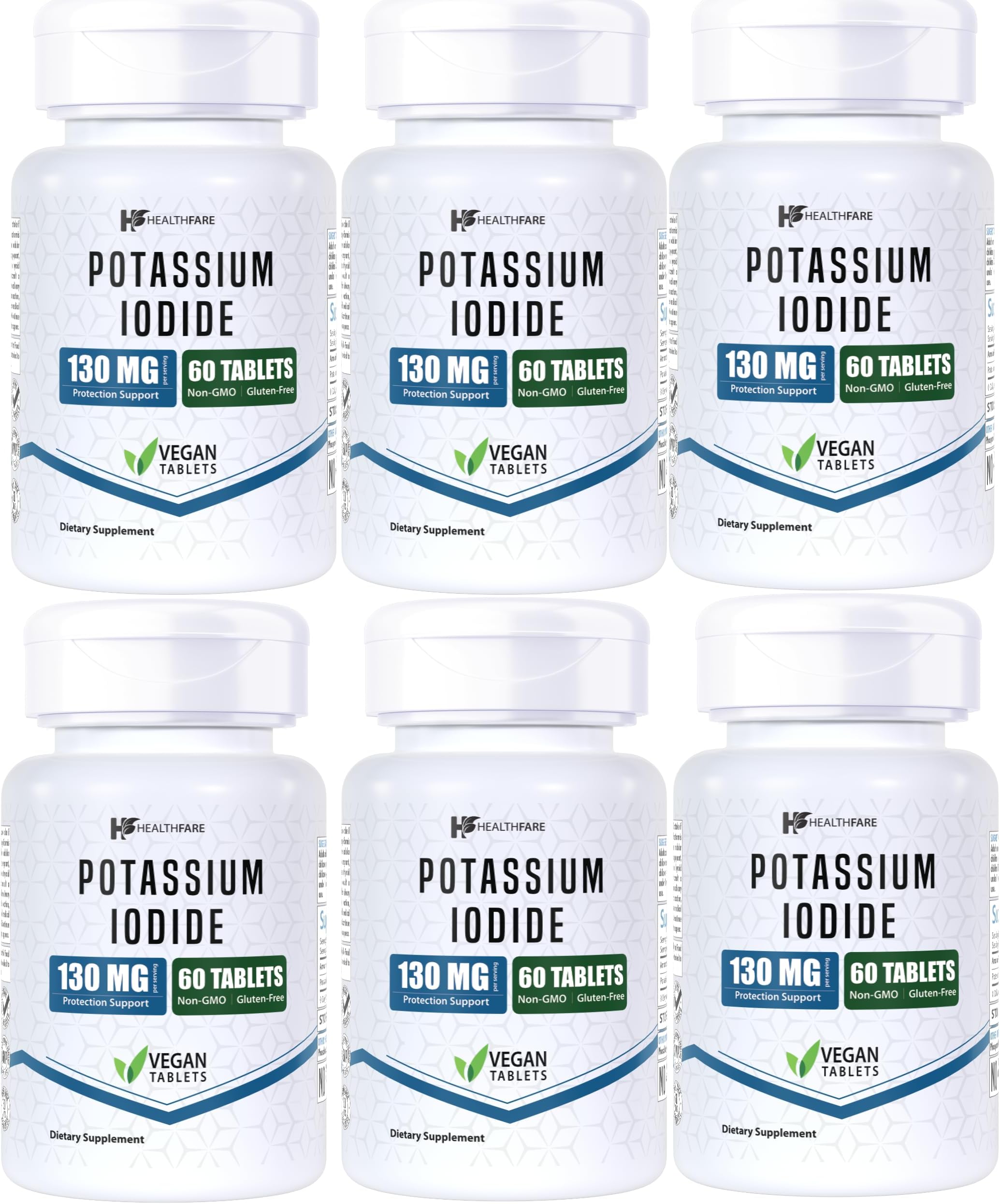 Amazon.com: Potassium Iodide130 mg - KI Tablets- Potassium130 mg - USA ...