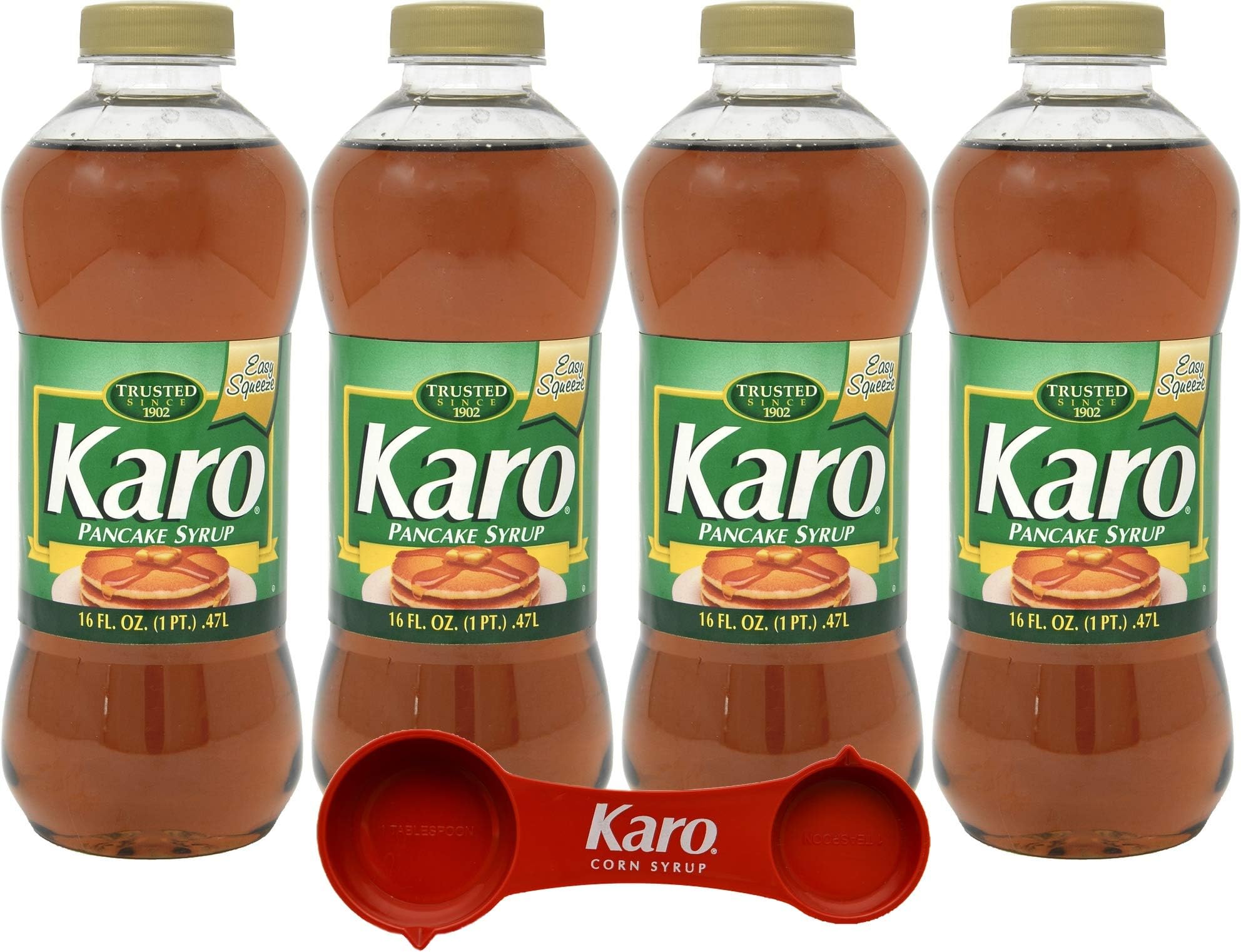 Amazon.com : Karo Pancake Syrup, 16-Ounce (Pack of 4) : Grocery ...