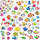 Amazon.com: Fish Stickers for Kids Sticker Pack - 2 Sheets Fish ...