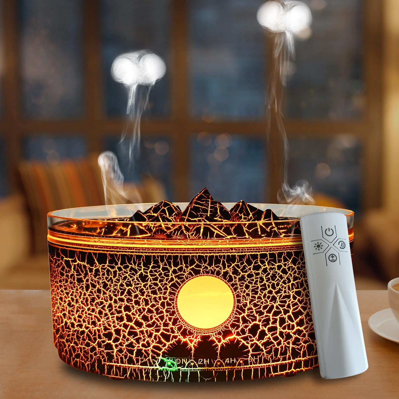 Amazon.com: Dynamic Jellyfish Humidifier，250ml Essential Oil Diffuser ...